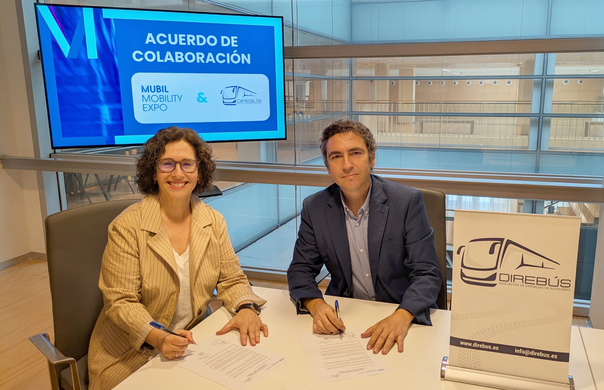 MUBIL Mobility Expo erakusketarekiko lankidetza akordioa berrituta ...